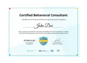 DISC Certification Online | Become a Certified DISC Practitioner Today